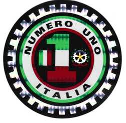 Reflective Numero Uno Decal – Guidogear